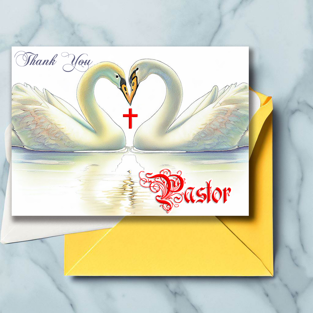 Pastor Thank You Card | Printable | Gratitude | Spiritual Leader ...