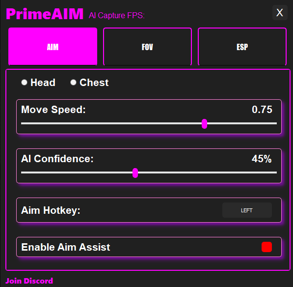 AI aimbot for CS2