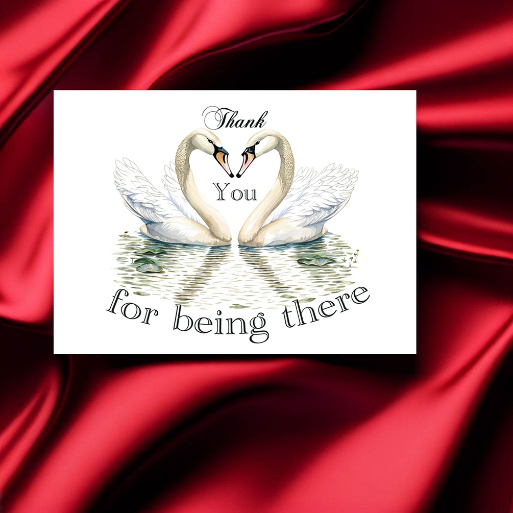 Support Thank You Card, | Printable Download | Friends Gratitude ...