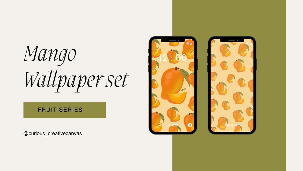 Mango wallpaper set