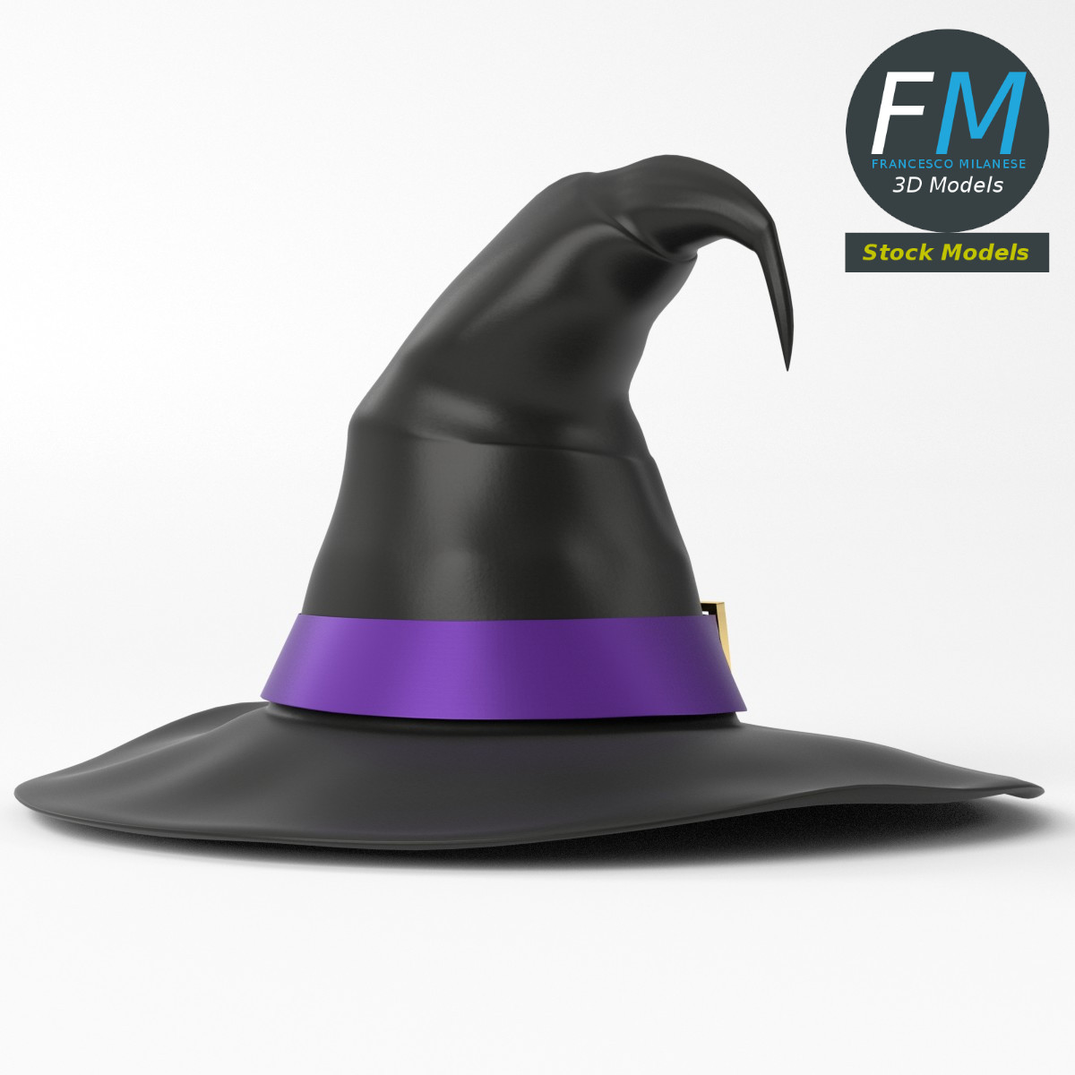 3D MODEL - Witch hat