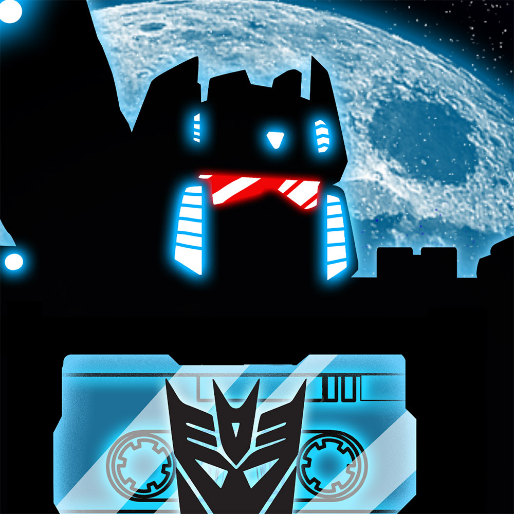 "Soundwave" - 13"x19" digital art reproduction