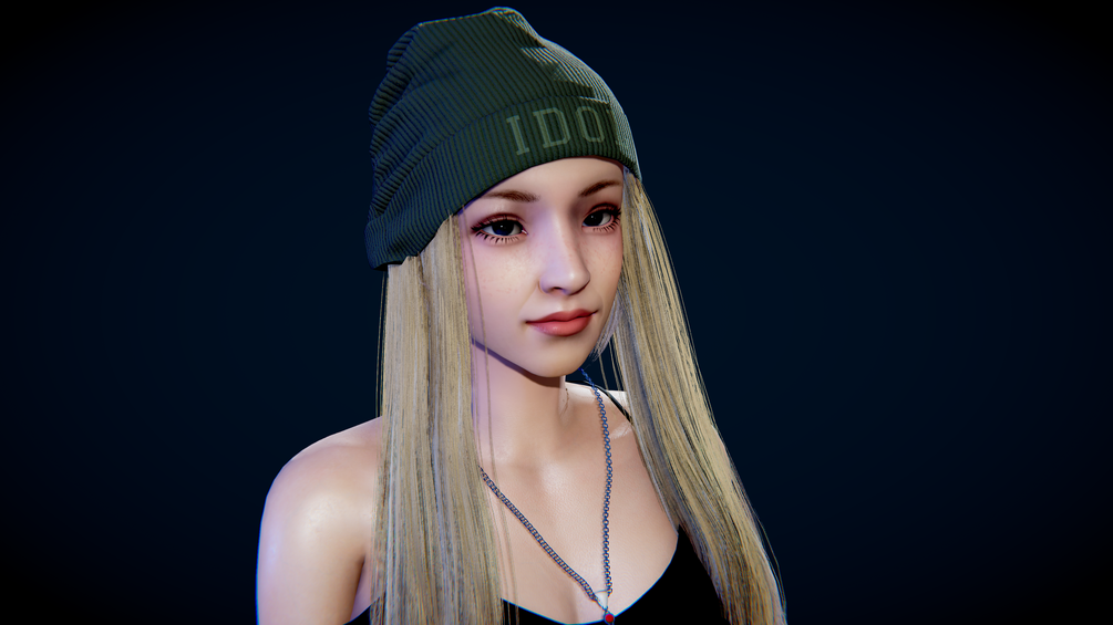 Idol3D's Girl (Character Name "REQ.20")